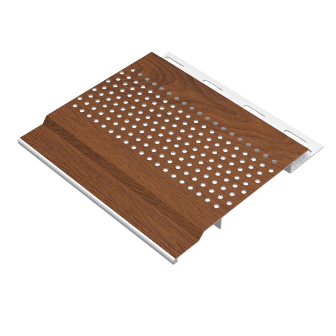 Ventilated 4" Soffit Panels | Exterior Elegance by ChamClad