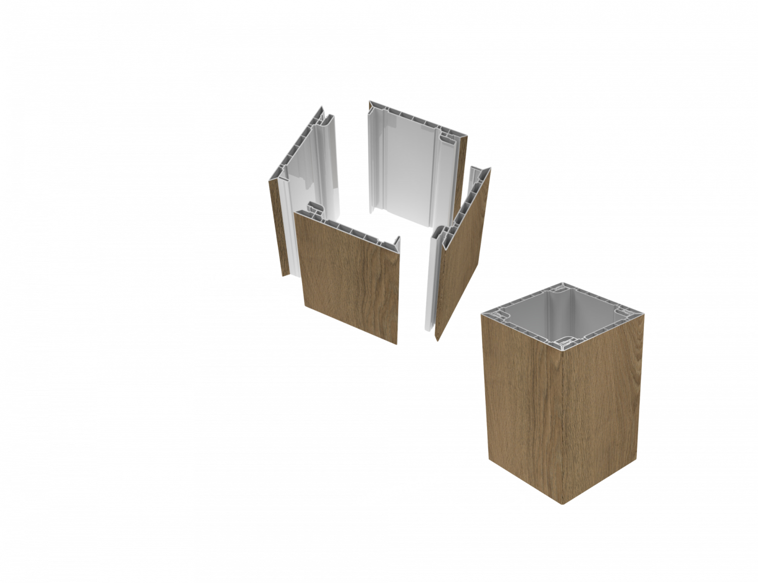 Faux Beams | ChamClad Architectural Enhancements